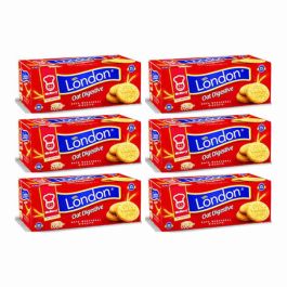 McBerry London Oats Digestive Biscuit 105gx6 / Pack
