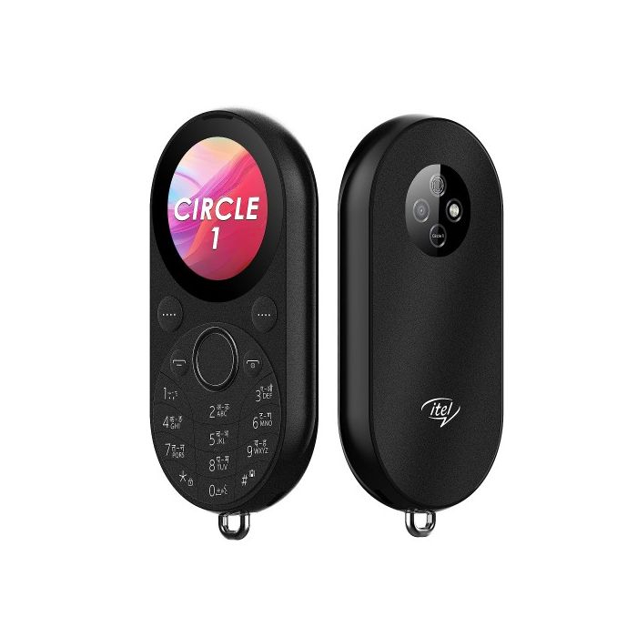 ITEL Circle 1 - Round Screen Portable Pocket Mobile Phone With Unique ...