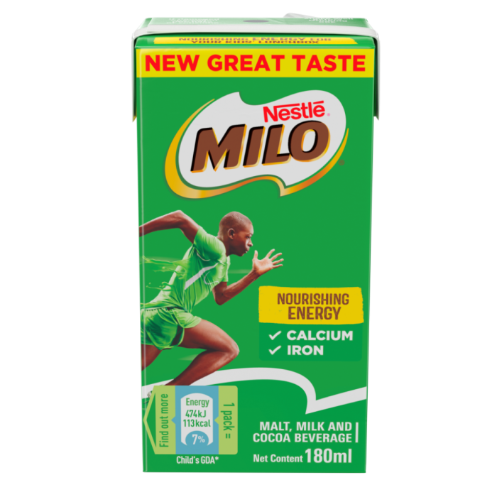 Nestle Milo RTD Paper 180ml x12